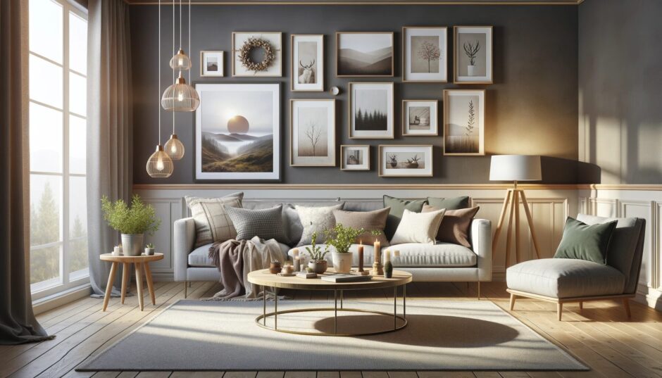 ダイソー額縁金具の取り付け方とインテリア演出について